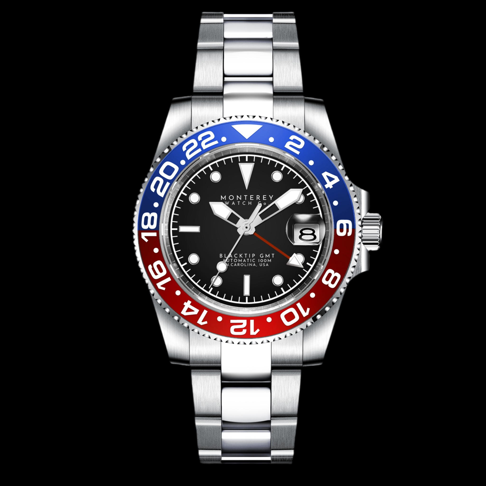 Blacktip GMT CK “Clark Kent” – Monterey Watch Co.